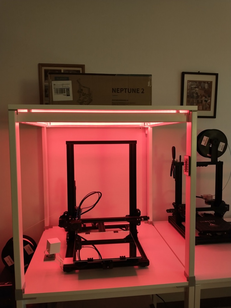 Enclosure LED Light Strip Cove by WantItPrintIt | Download free STL ...