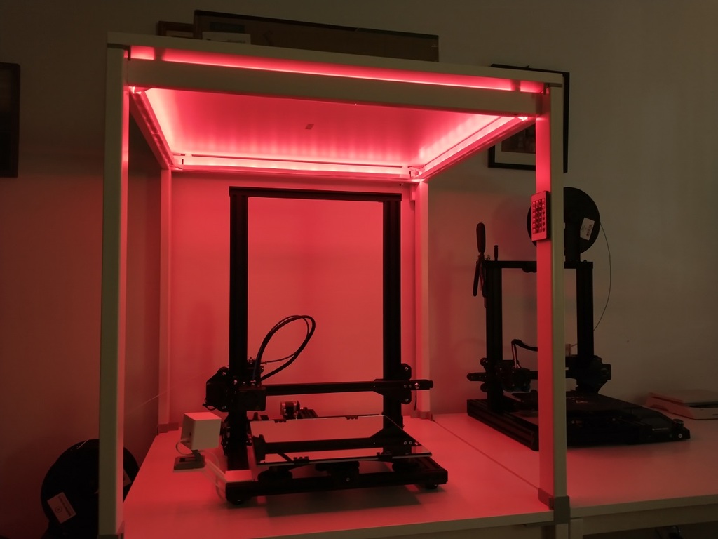Enclosure LED Light Strip Cove by WantItPrintIt | Download free STL ...