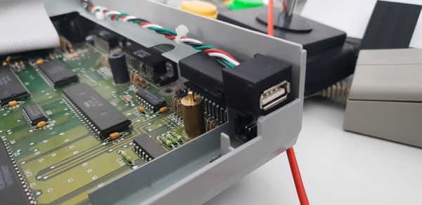 Atari ST Gotek USB Socket Mount by LeeF | Download free STL model ...