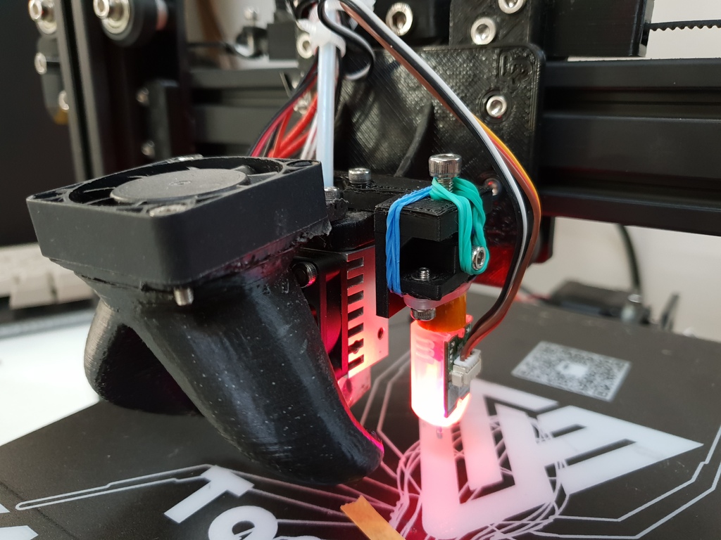 Adjustable BL Touch Mount for TEVO Tarantula by LeeF | Download free ...