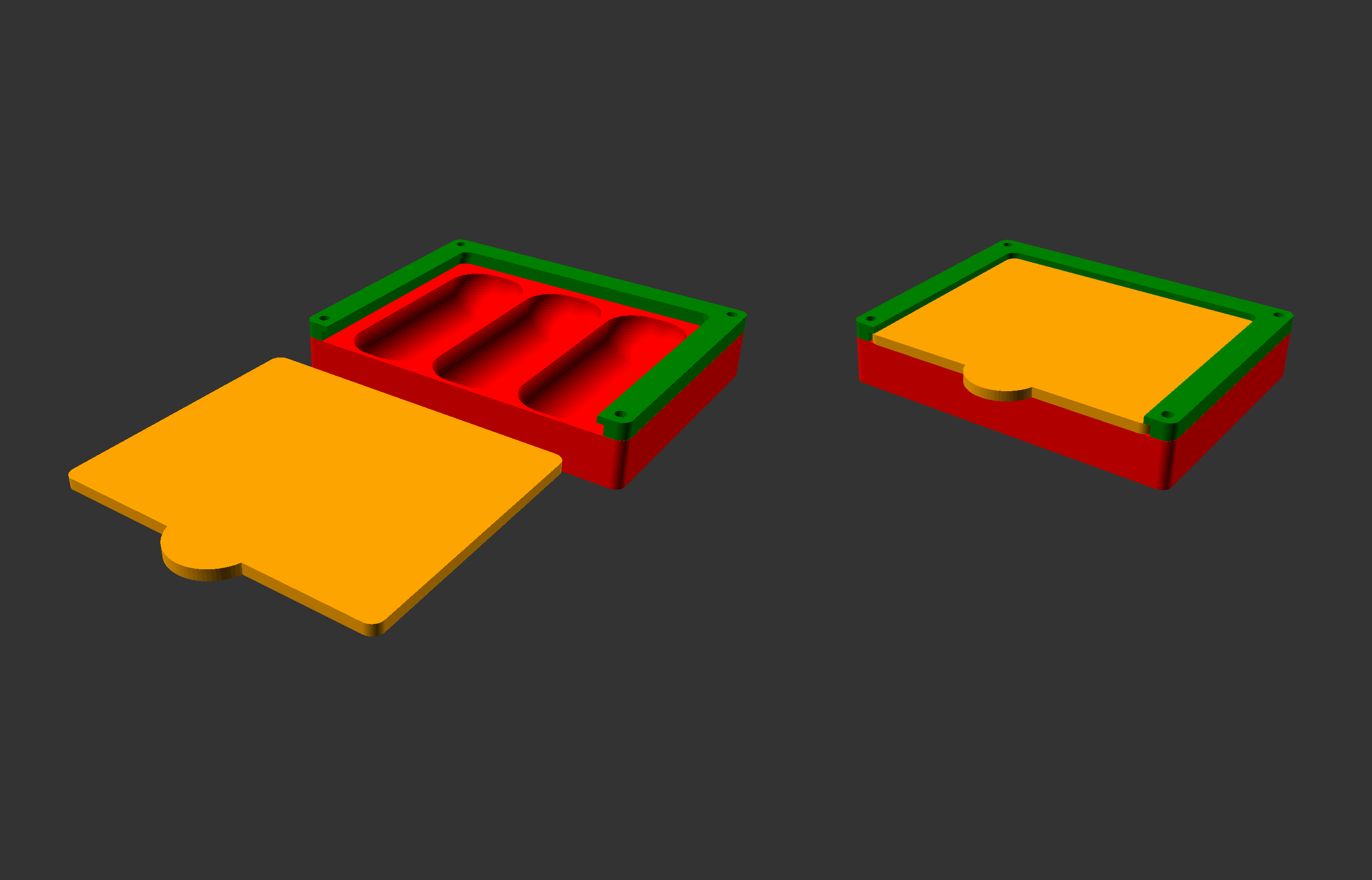 Tray with Sliding Lid by Pete Prodoehl | Download free STL model ...