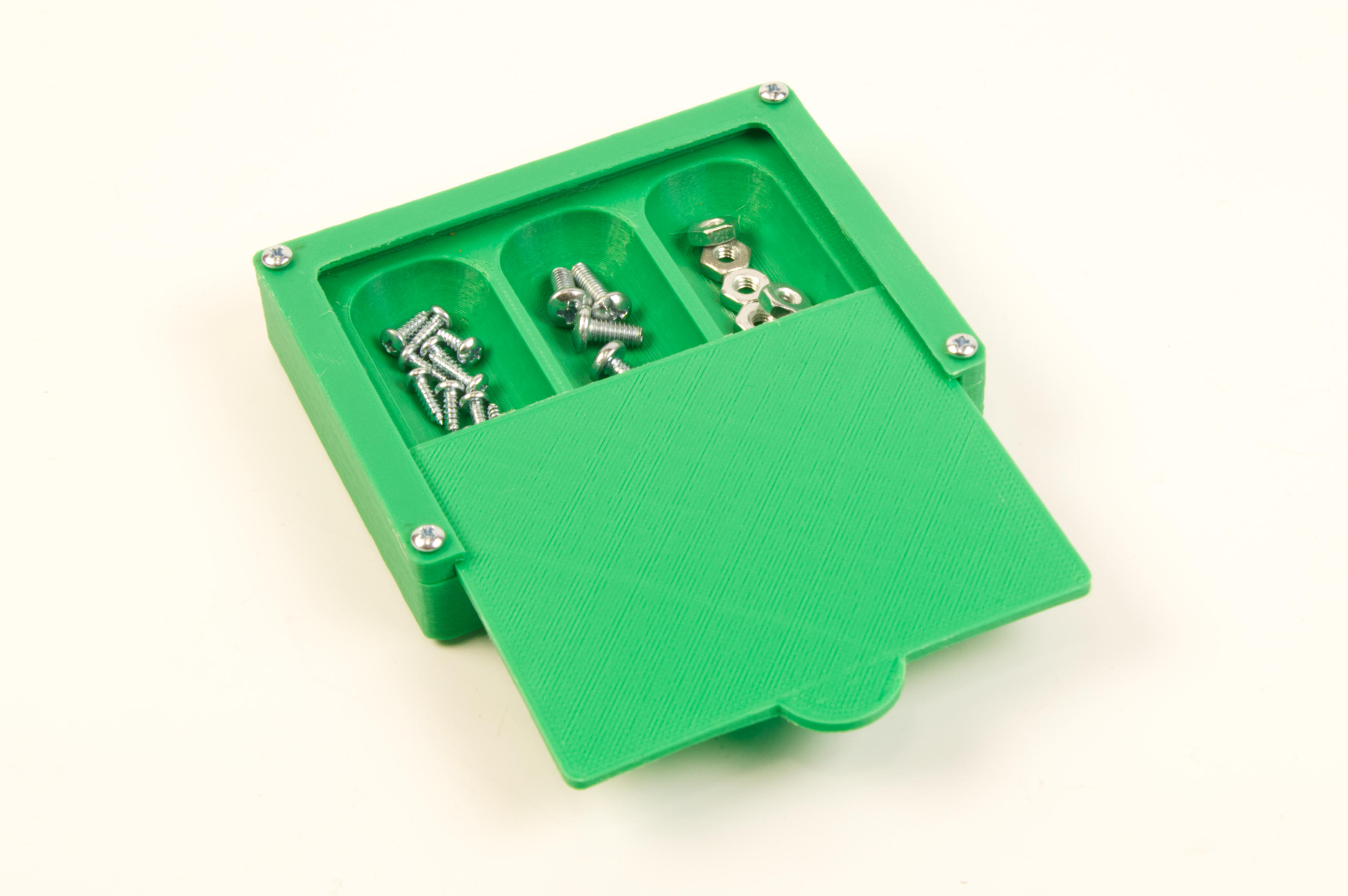 Tray with Sliding Lid by Pete Prodoehl | Download free STL model ...