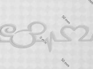 Disney Heart Pulse by zinitri | Download free STL model | Printables.com