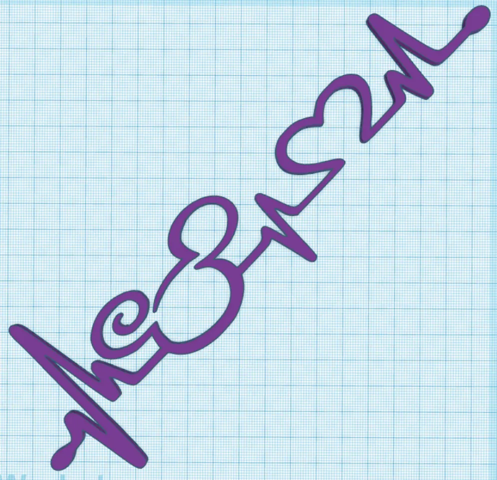 Disney Heart Pulse by zinitri | Download free STL model | Printables.com