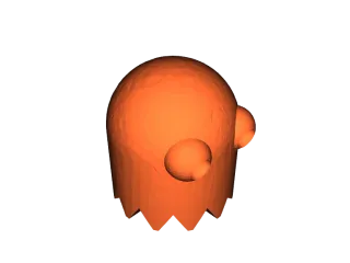 Pac-Man Ghost v2 by IOIIOOO | Download free STL model | Printables.com