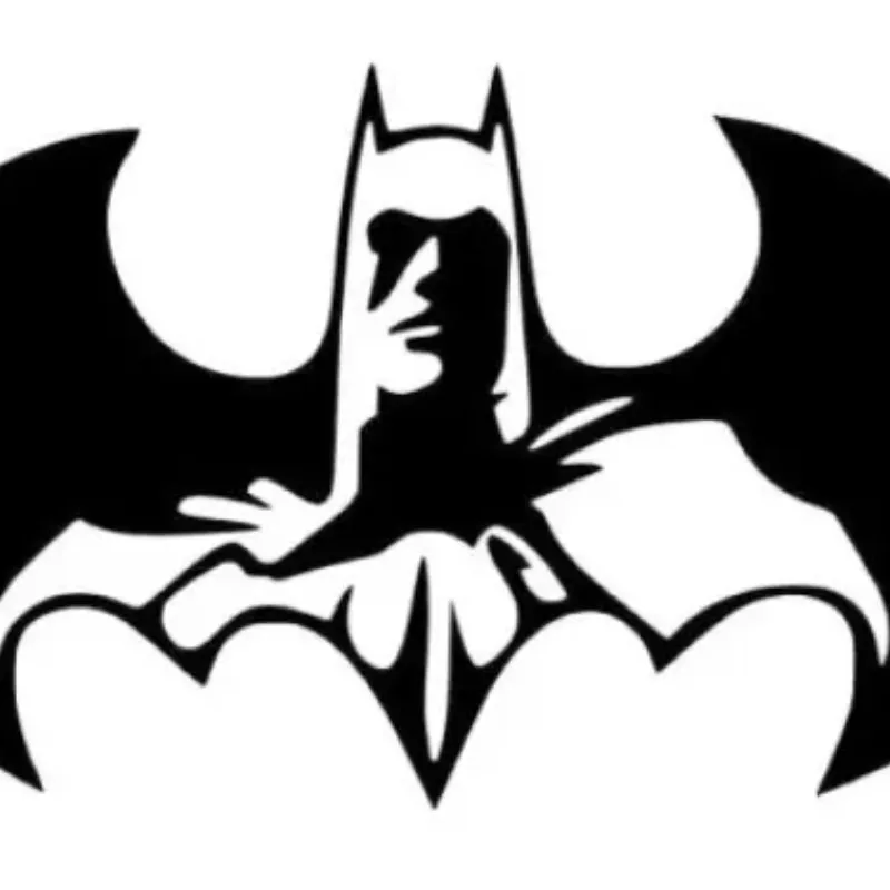 Batman Logo Stencil