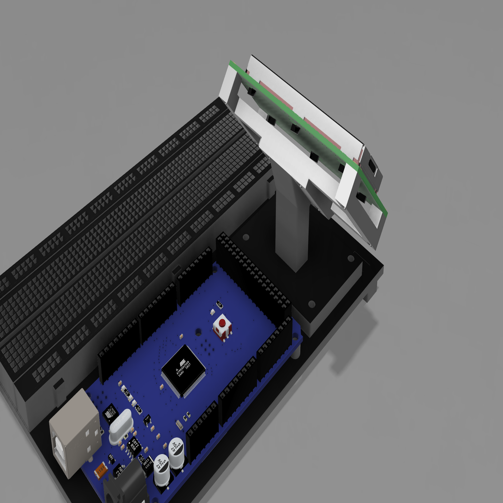 1602 lcd screen holder by Stougaard print | Download free STL model ...