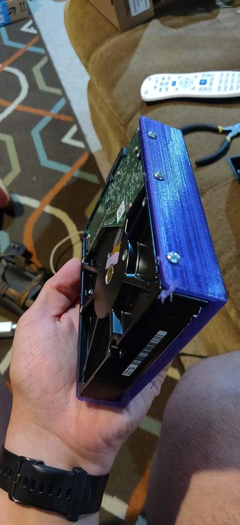 3.5" HDD drive mounting system by ninjamongeese | Download free STL ...