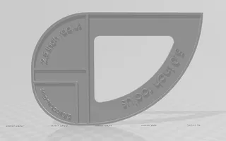 1in Bend Radius Tool by Flyrockets | Download free STL model ...