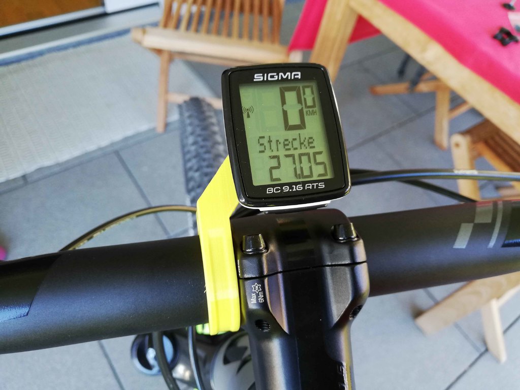 SIGMA Bike Computer Mount - NEW VERSION (V2) by EK_3D | Download free ...