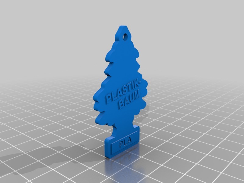 Little Tree Keychain (Wunderbaum) by EK_3D | Download free STL model ...