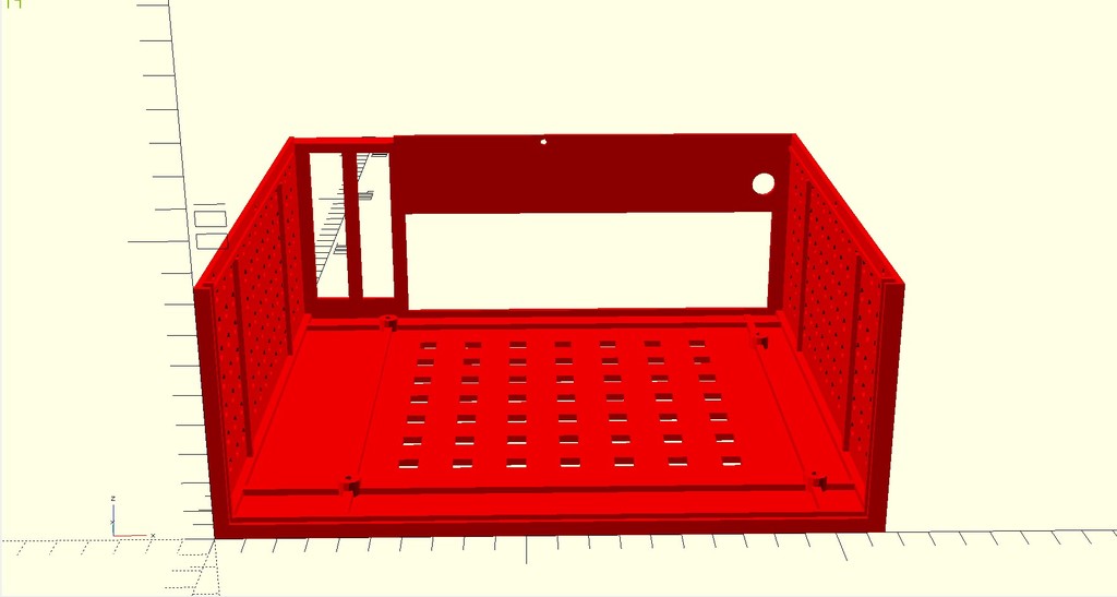 ITX Case Interchangeable Front panel by Meganoodle | Download free STL ...