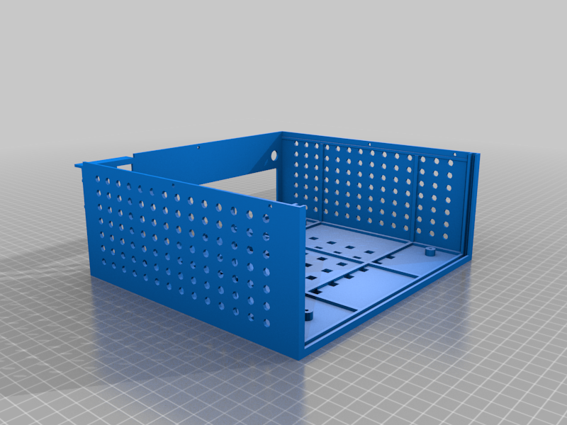 ITX Case Interchangeable Front panel by Meganoodle | Download free STL ...