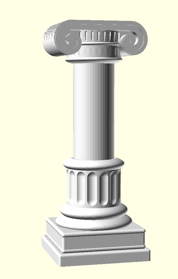 Model Pillar base and Top by Meganoodle | Download free STL model ...