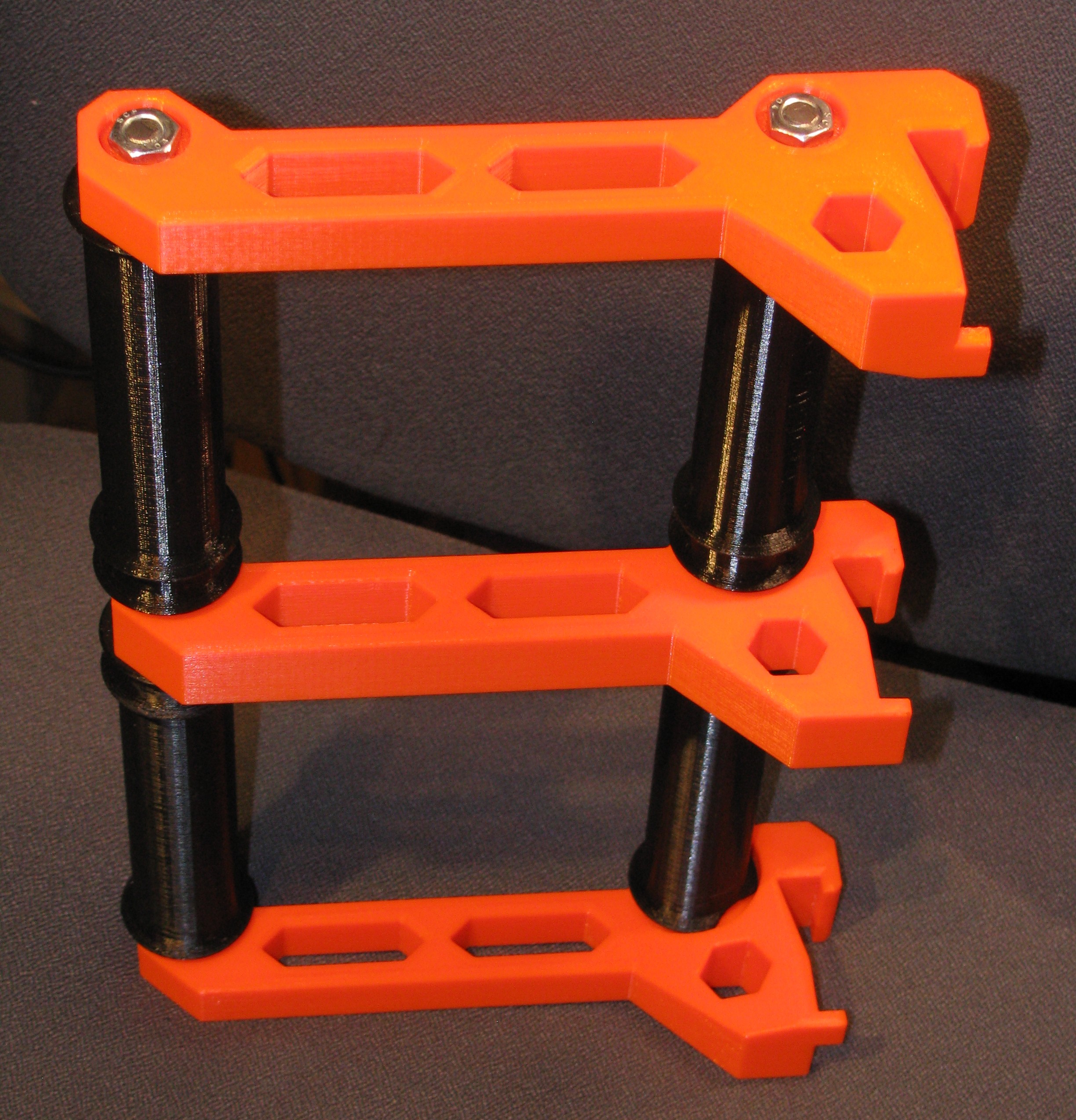 Prusa Doppel Filament Spulenhalter / Double Filament Spool Holder by ...