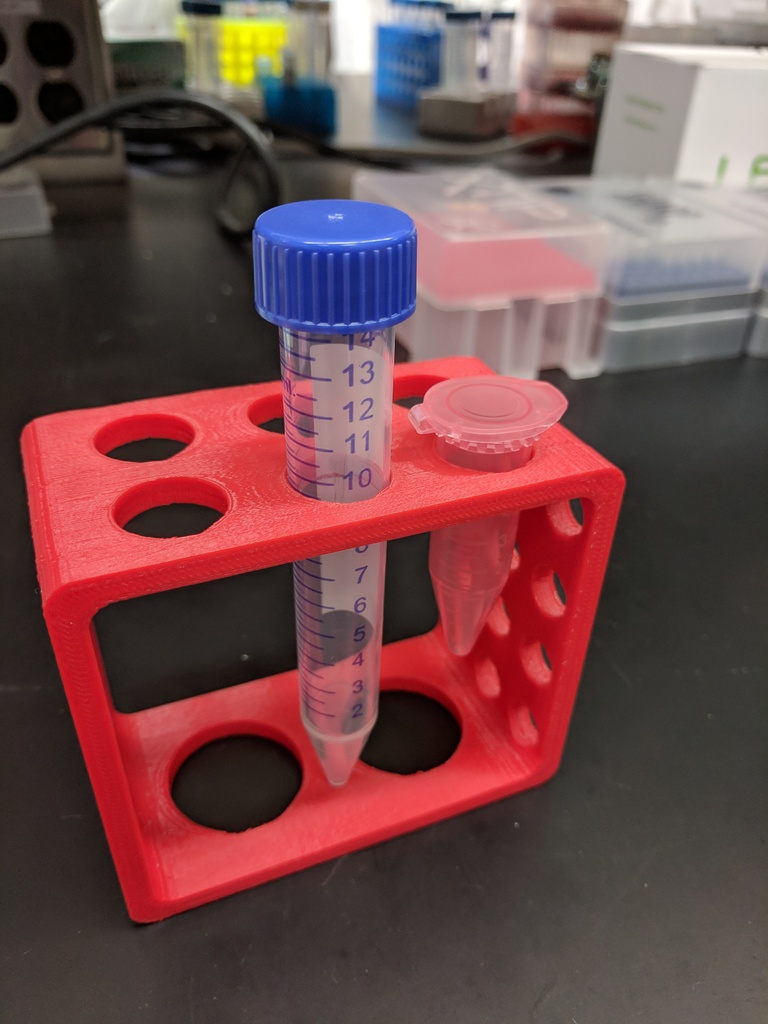 Falcon and Eppendorf Tube Rack by Dad's Friendly Robot Co. | Download ...