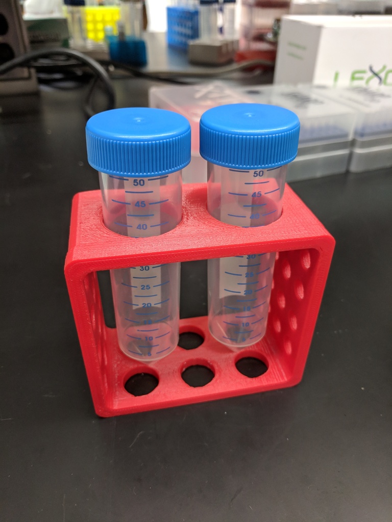 Falcon and Eppendorf Tube Rack by Dad's Friendly Robot Co. | Download ...