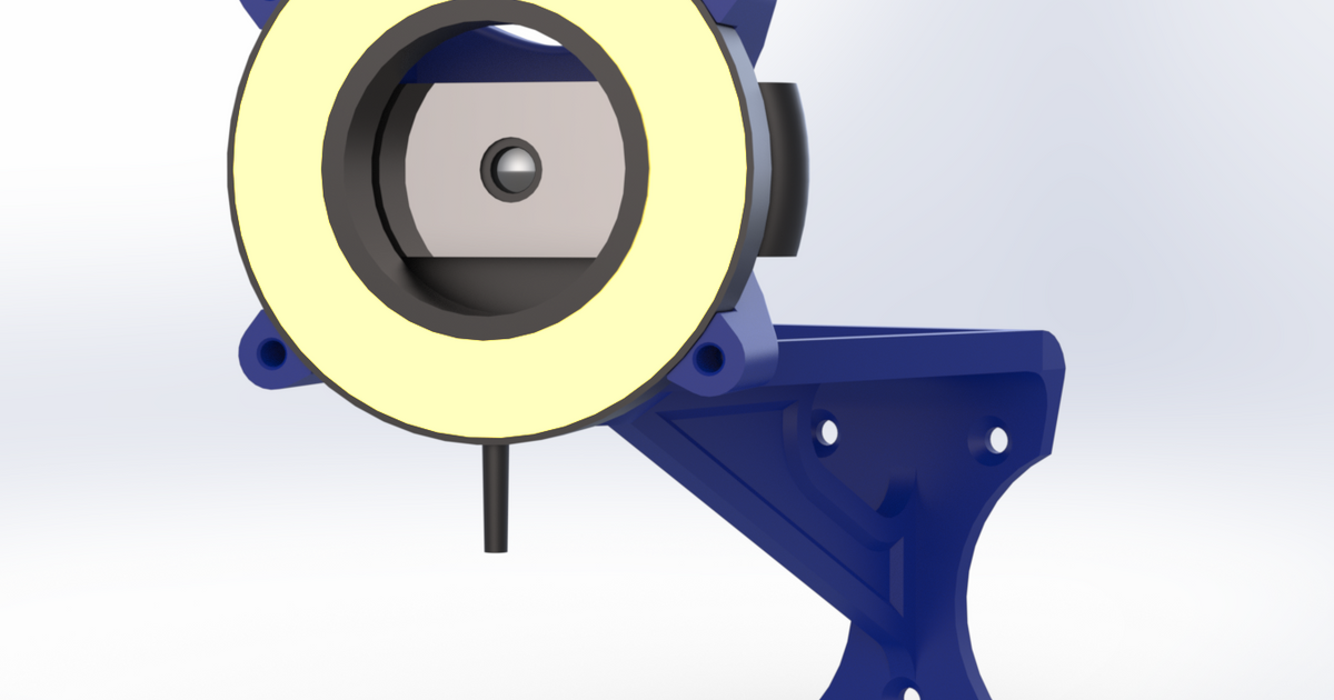 Logitech c922/pro webcam wall mount with 90mm ring light and diffuser ...