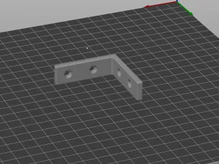 Simple L Bracket by SirJellyStabber | Download free STL model ...