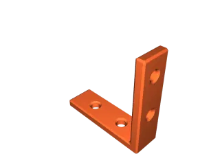 Simple L Bracket by SirJellyStabber | Download free STL model ...