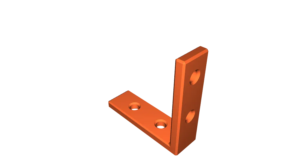 Simple L Bracket by SirJellyStabber | Download free STL model ...