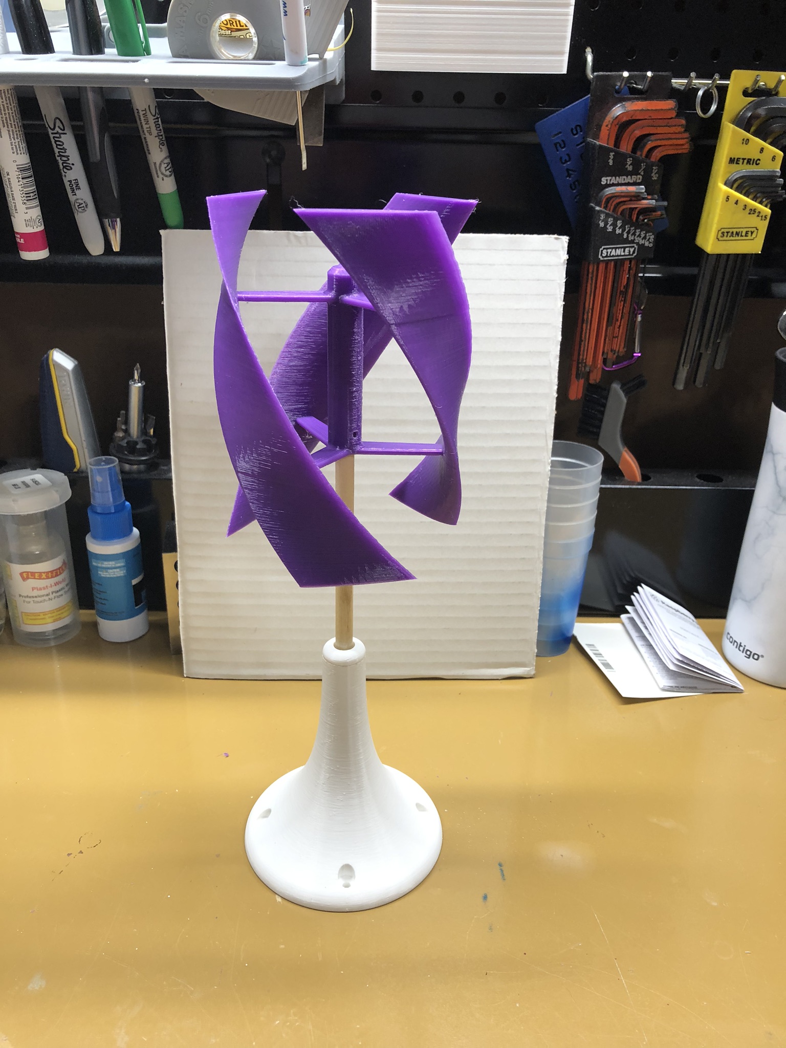 VAWT Base Mount by Feisty Felix | Download free STL model | Printables.com