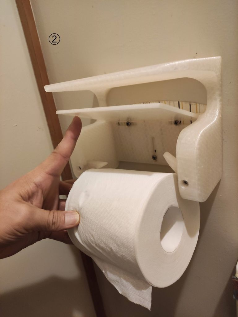 Toilet paper Holder por saipanda8801 | Descargar modelo STL gratuito ...