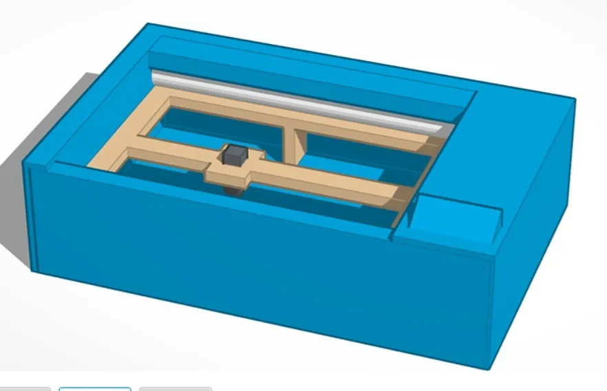 Laser Cutter Model by GPTia | Download free STL model | Printables.com