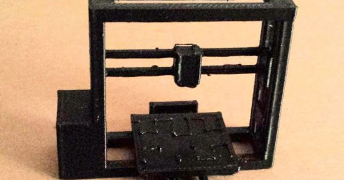 LulzBot TAZ1 3D Printer Model by GPTia | Download free STL model ...