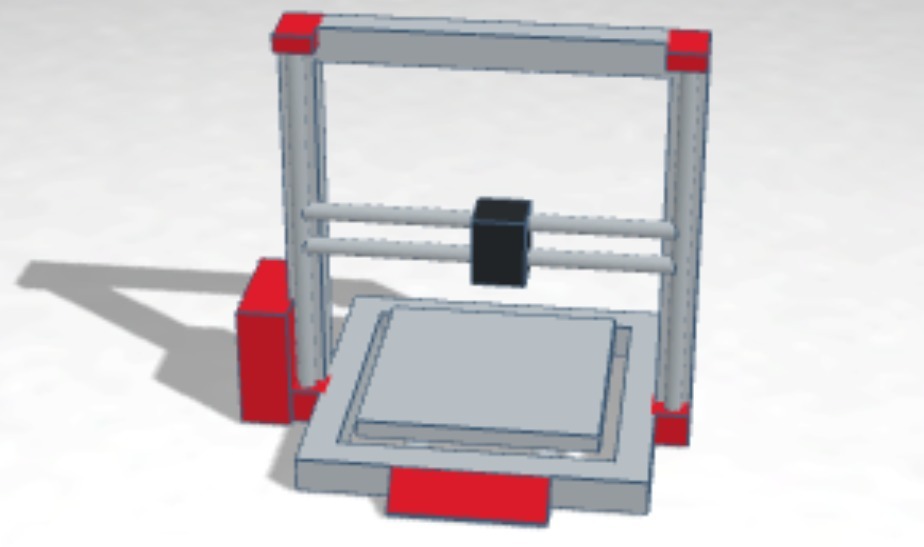 Anet AM8 3D Printer Model by GPTia | Download free STL model ...