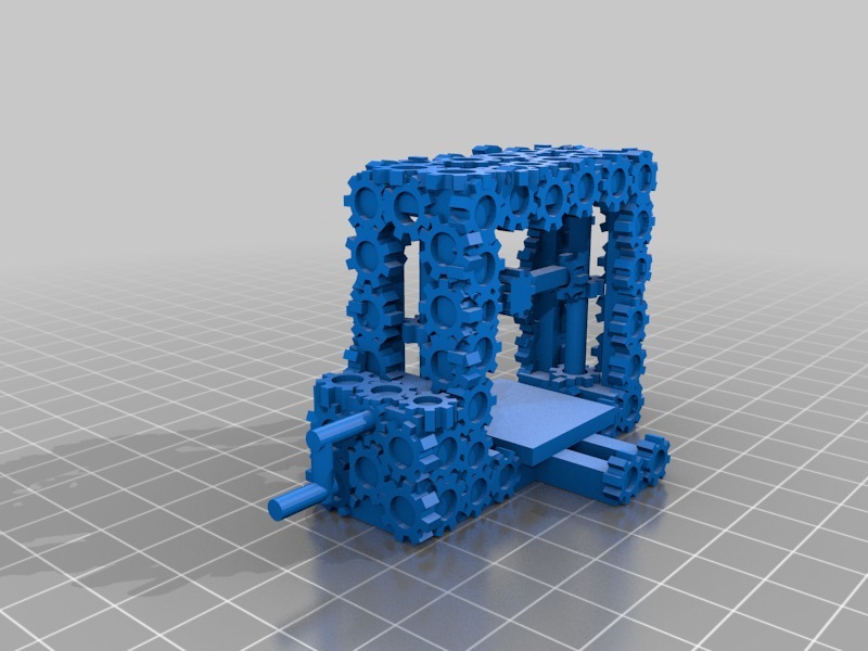 Clockwork 3D Printer Model by GPTia | Download free STL model ...