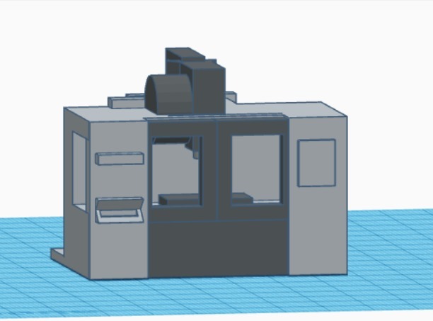 Haas VF2 Model by GPTia | Download free STL model | Printables.com
