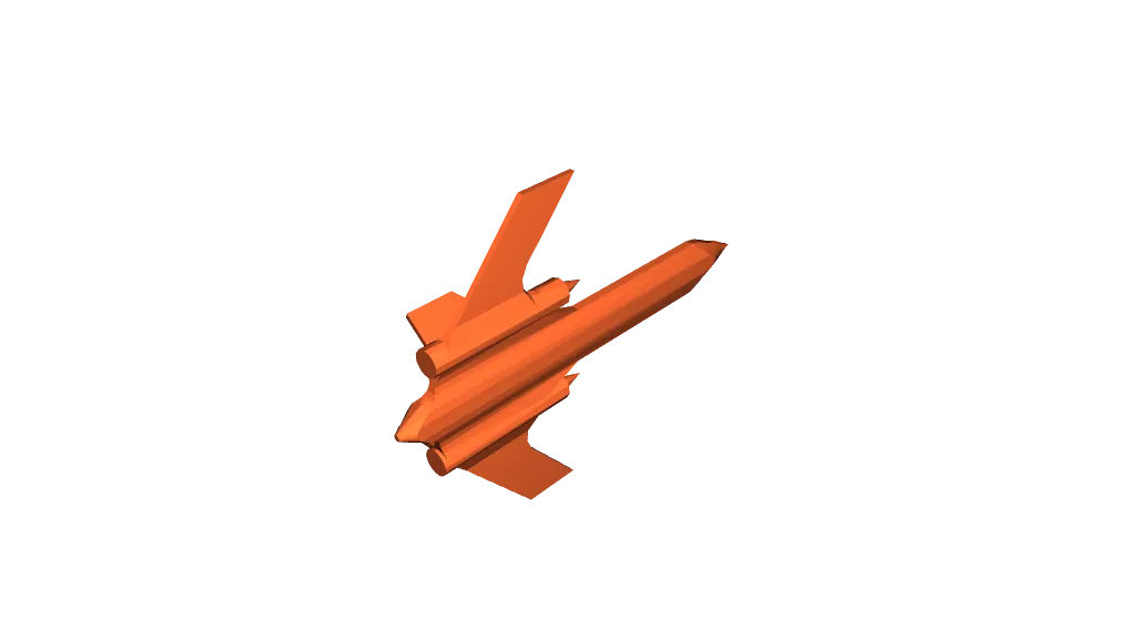 X Jet Blackbird from X-Men by GPTia | Download free STL model ...