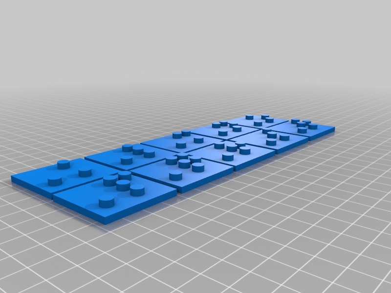 Braille Tiles by GPTia | Download free STL model | Printables.com