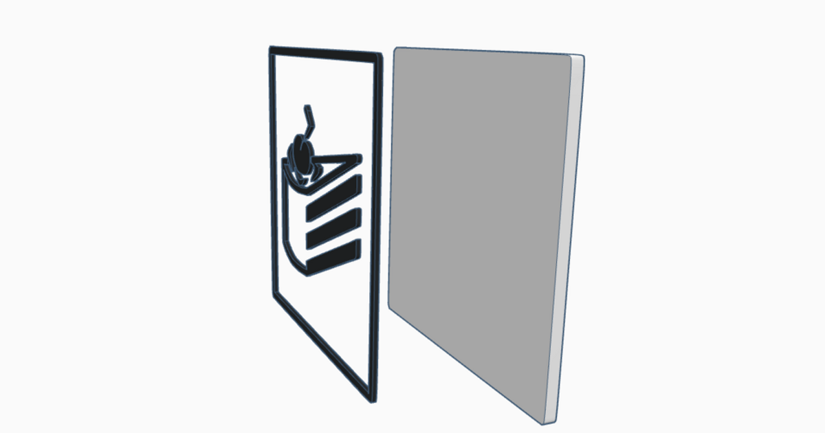 Portal Warning Signs (two colors separated) by HeatedLearner | Download ...