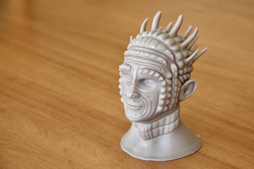 Alien Head 5 by SteedMaker | Download free STL model | Printables.com