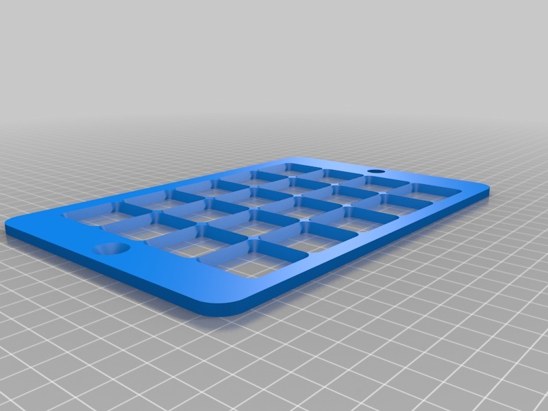 My Customized , 3D Printable Keyguard for Grid-based, Free-form, and ...