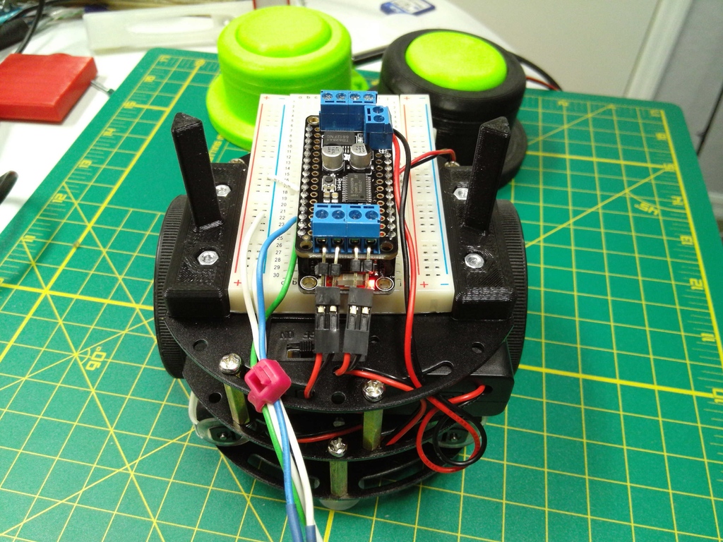 Power Chair for Adafruit Robot Kit (Barbie Sized) by ATMakers ...