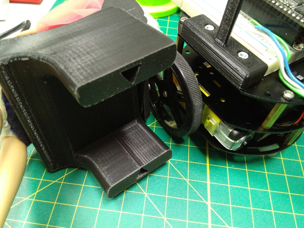 Power Chair for Adafruit Robot Kit (Barbie Sized) by ATMakers ...