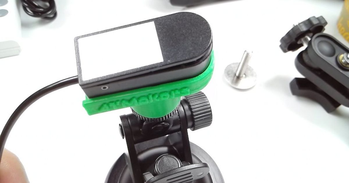 Micro Light AT Switch Camera Mount by ATMakers | Download free STL ...