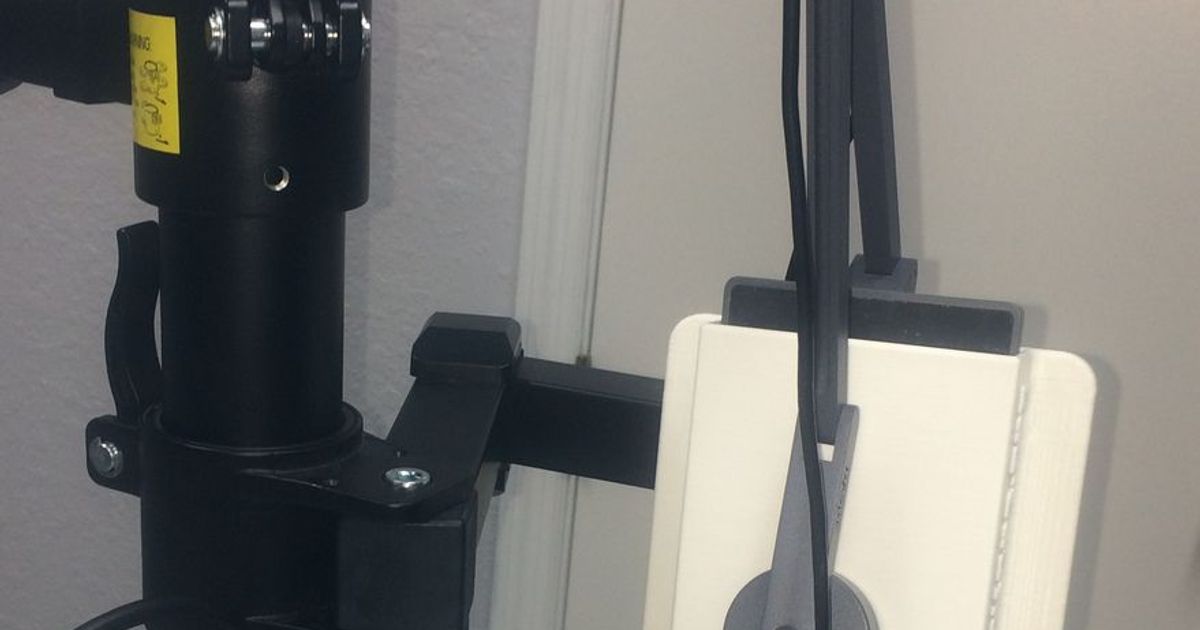 VESA Mount for Overhead Camera (IPevo HD Plus) by ATMakers | Download ...