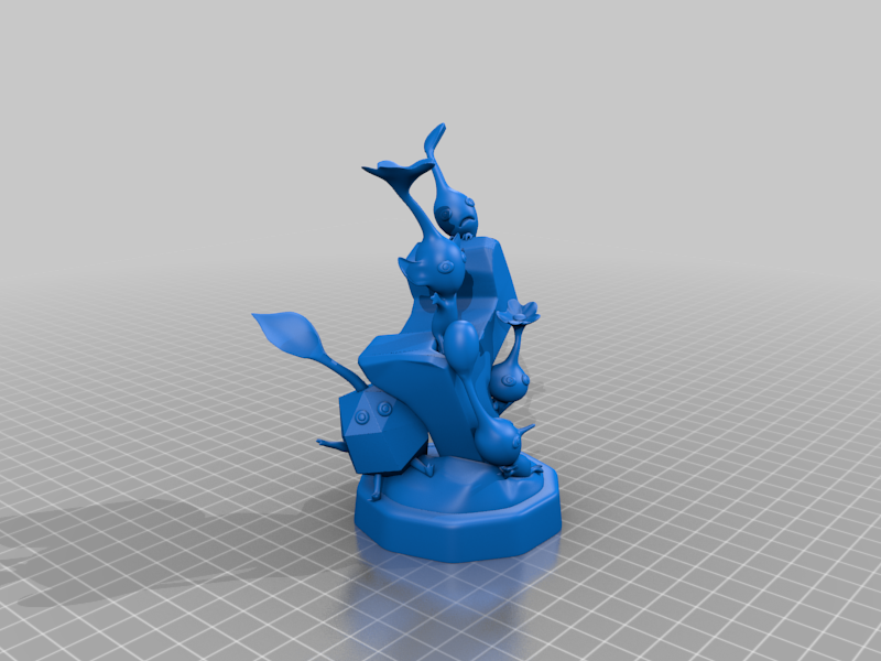 Pikmin Characters by SteedMaker | Download free STL model | Printables.com