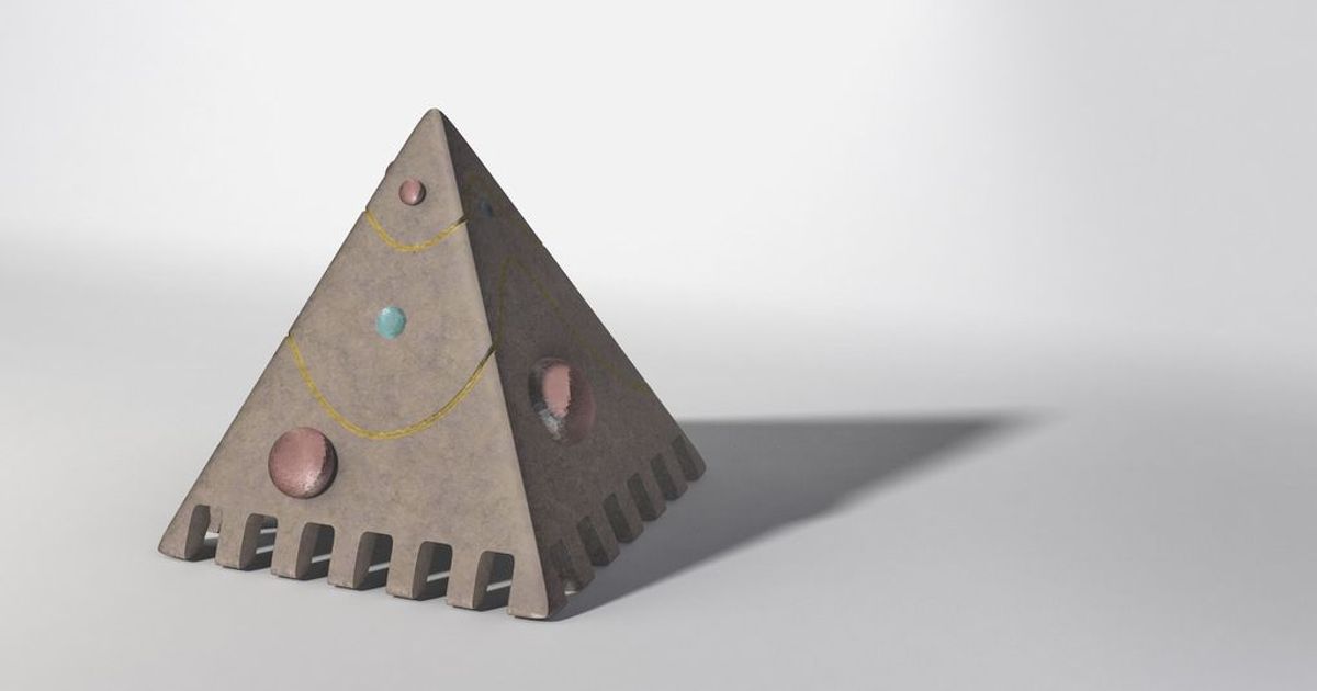 Meditation Pyramid by SteedMaker | Download free STL model | Printables.com