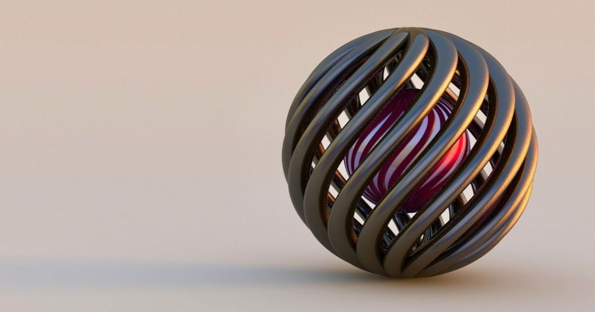 Spiral Sphere by SteedMaker | Download free STL model | Printables.com
