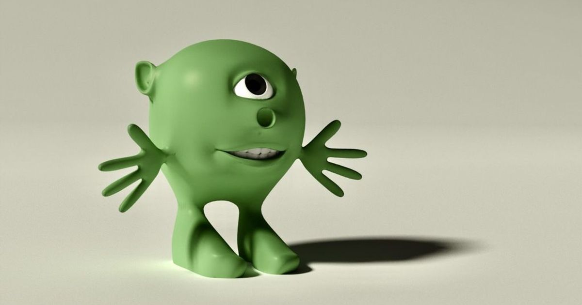 Simpleton Character by SteedMaker | Download free STL model ...