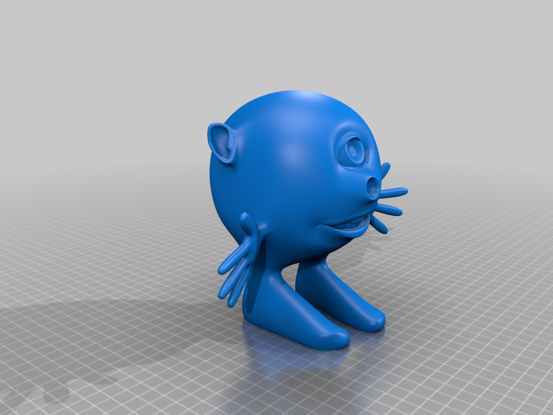 Simpleton Character by SteedMaker | Download free STL model ...