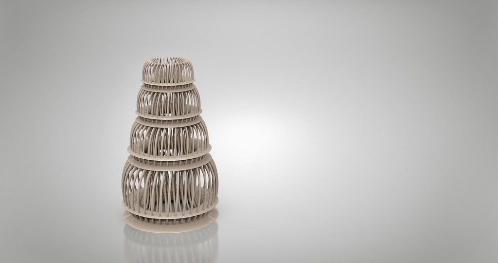 Spring Coil Tower by SteedMaker | Download free STL model | Printables.com