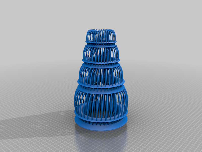 Spring Coil Tower by SteedMaker | Download free STL model | Printables.com