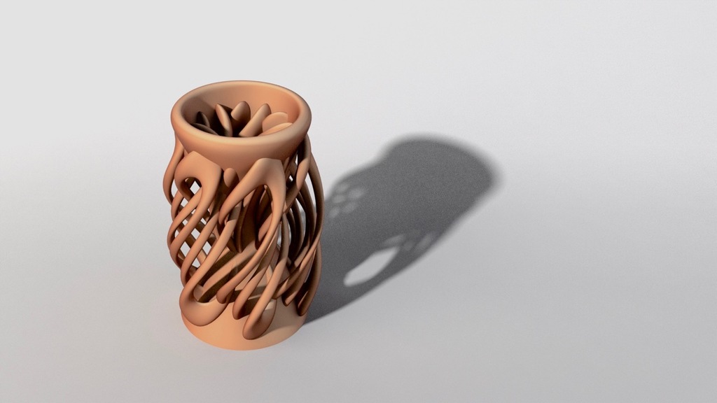 Complex Hourglass Vase by SteedMaker | Download free STL model ...