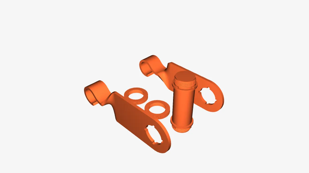 Filament hanger by Yao | Download free STL model | Printables.com